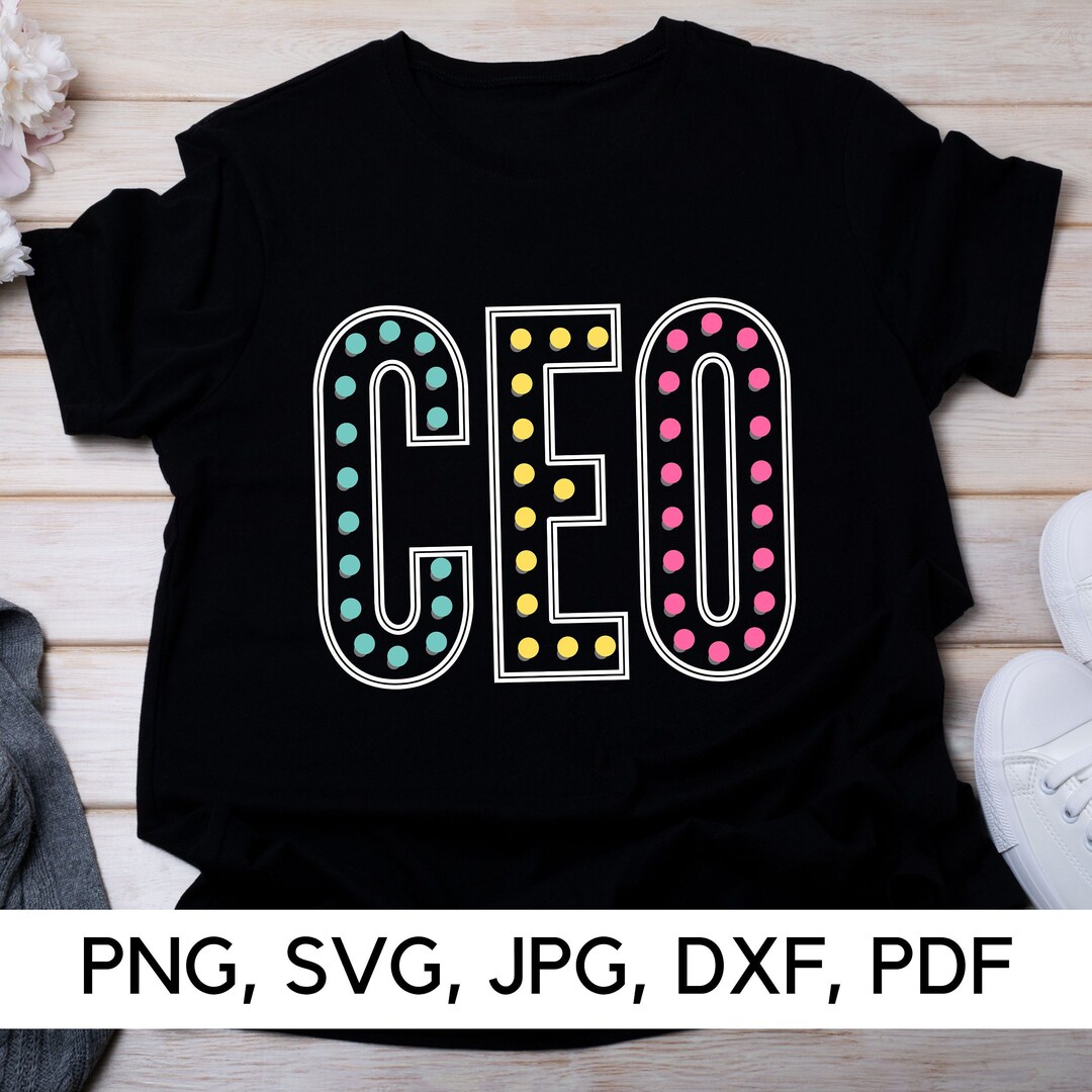 CEO Clipart Svg File Leadership PNG SVG Entrepreneur - Etsy