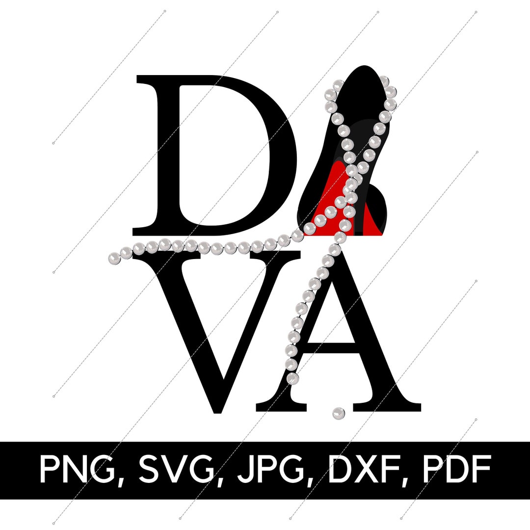 Classy Diva With Highheels Svg File, Confidence, PNG, SVG, Glamour ...