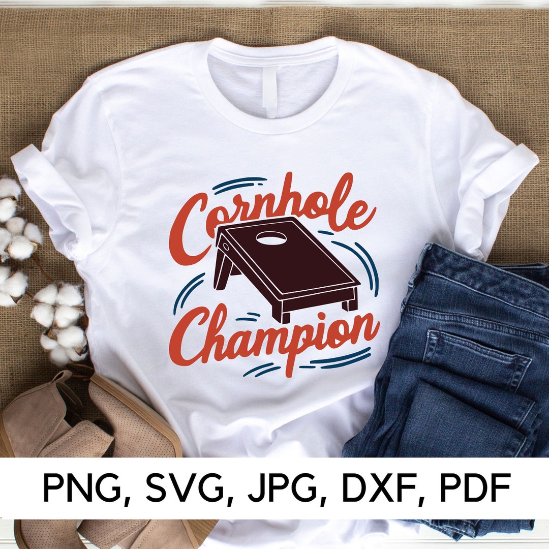 Cornhole Champion Instant Download, USA Festive, PNG, SVG, Cornhole ...