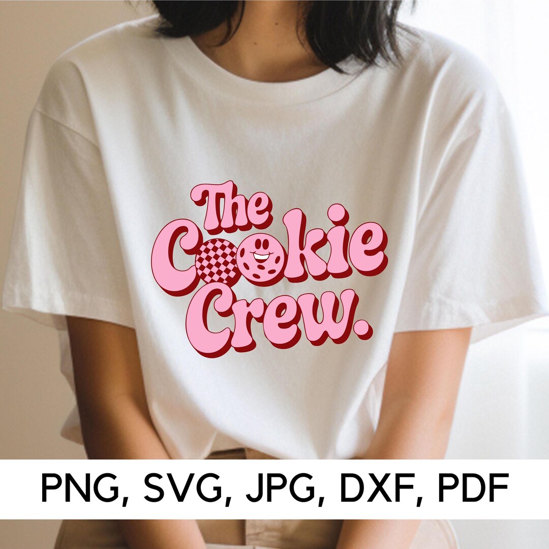 The Cookie Crew Instant Download, PNG, SVG, Family Cookie Crew, Playful ...