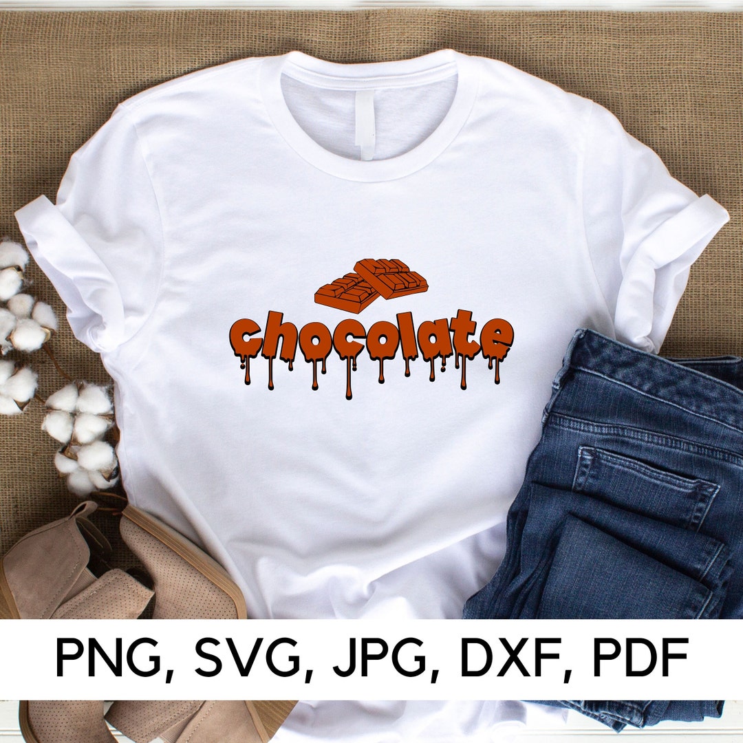 Chocolate Melting Svg File, Chocolate Bar, PNG, SVG, Melting, Sweet ...