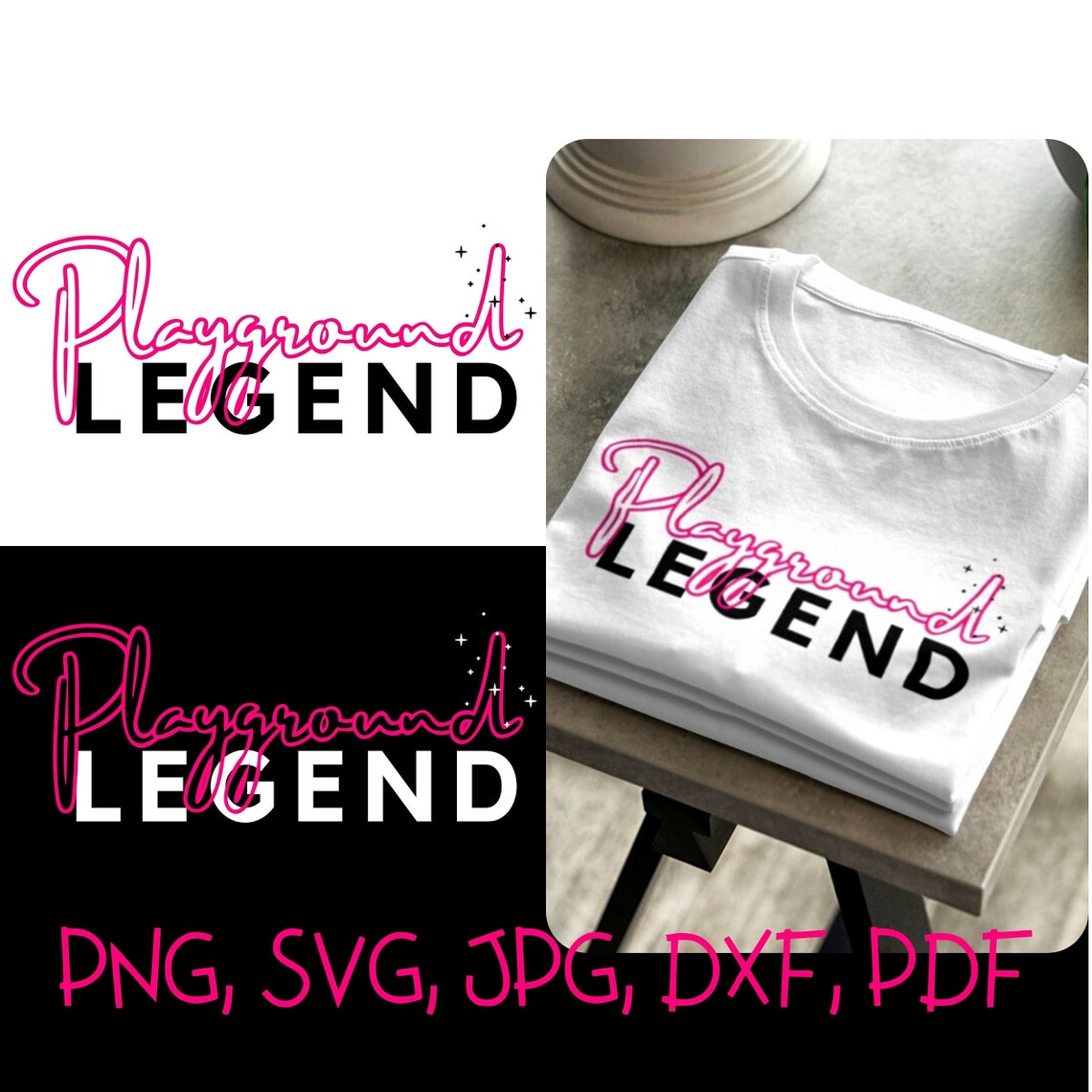 Playground Legend Svg Files Playground the Legend SVG PNG - Etsy