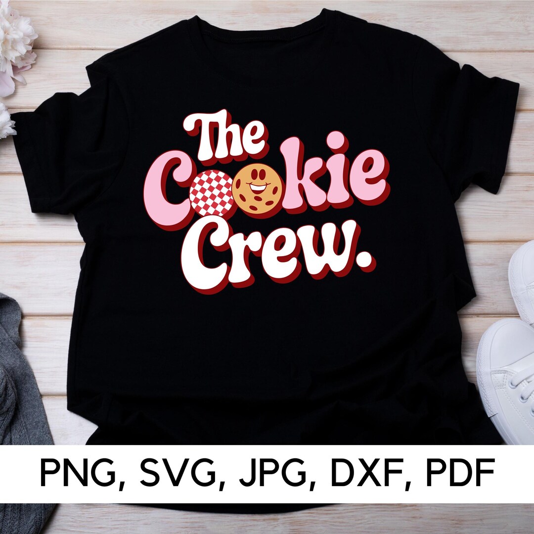 The Cookie Crew Instant Download, PNG, SVG, Family Cookie Crew, Playful ...