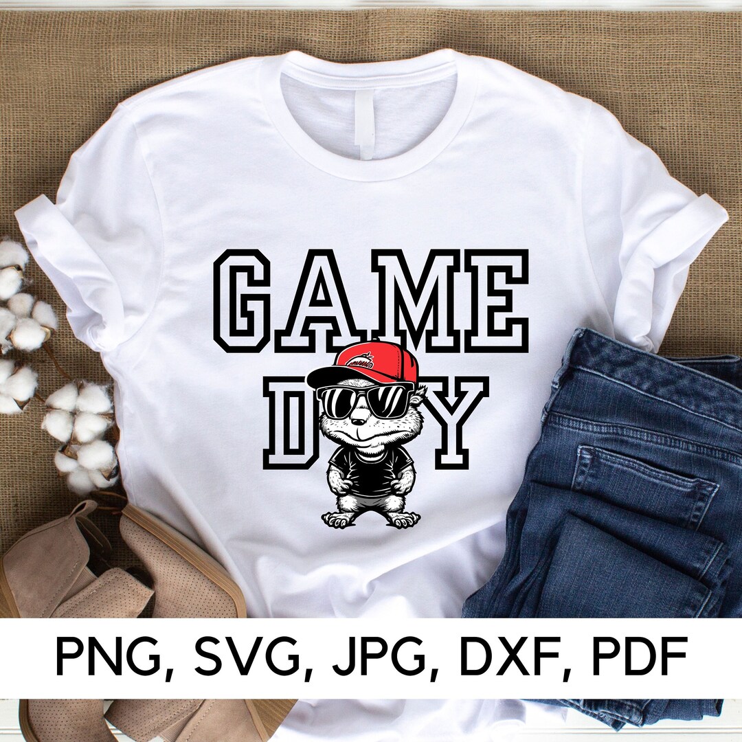 Game Day Svg, Team Spirit, PNG, SVG, Beaver Mascot Svg, Cool Beaver Svg ...