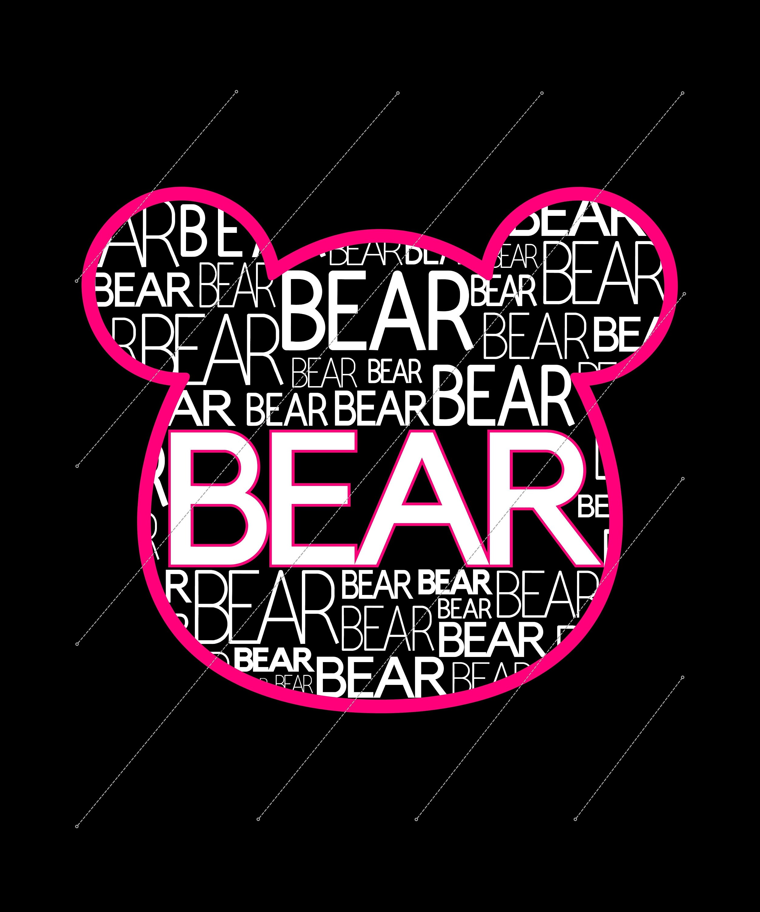 Bear Bear Svg Files Bear Face PNG SVG Me Bear Bear Mama | Etsy