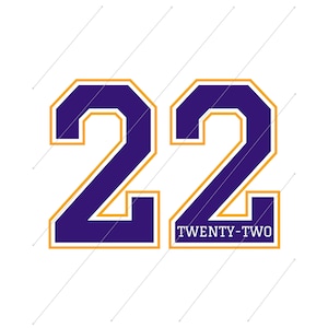 22 Twenty-two Svg, Number 22 Svg, PNG, SVG, New Year 2022, Hello 2022 ...