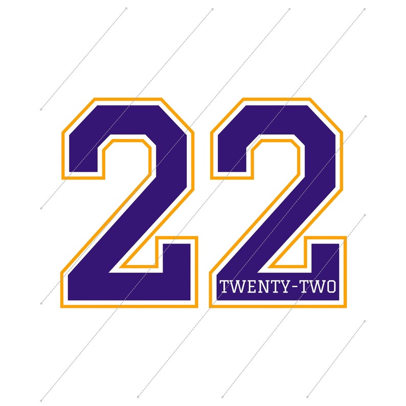 22 Twenty-two Svg Number 22 Svg PNG SVG New Year 2022 - Etsy