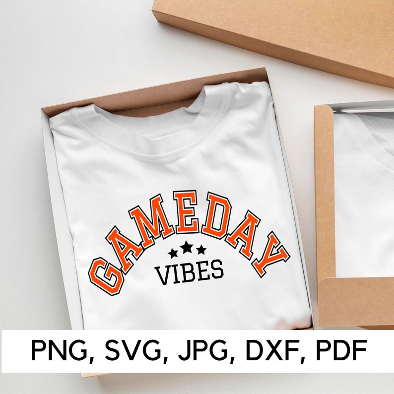 Game Day Vibes Svg Game Day Svg PNG SVG Game Day Season - Etsy