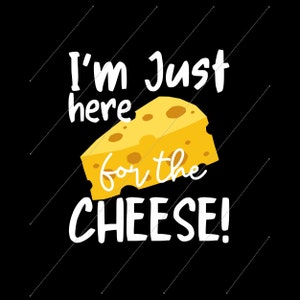 Cheese Fan Instant Download, Cheese Addict, PNG, SVG, Cheese Joke ...