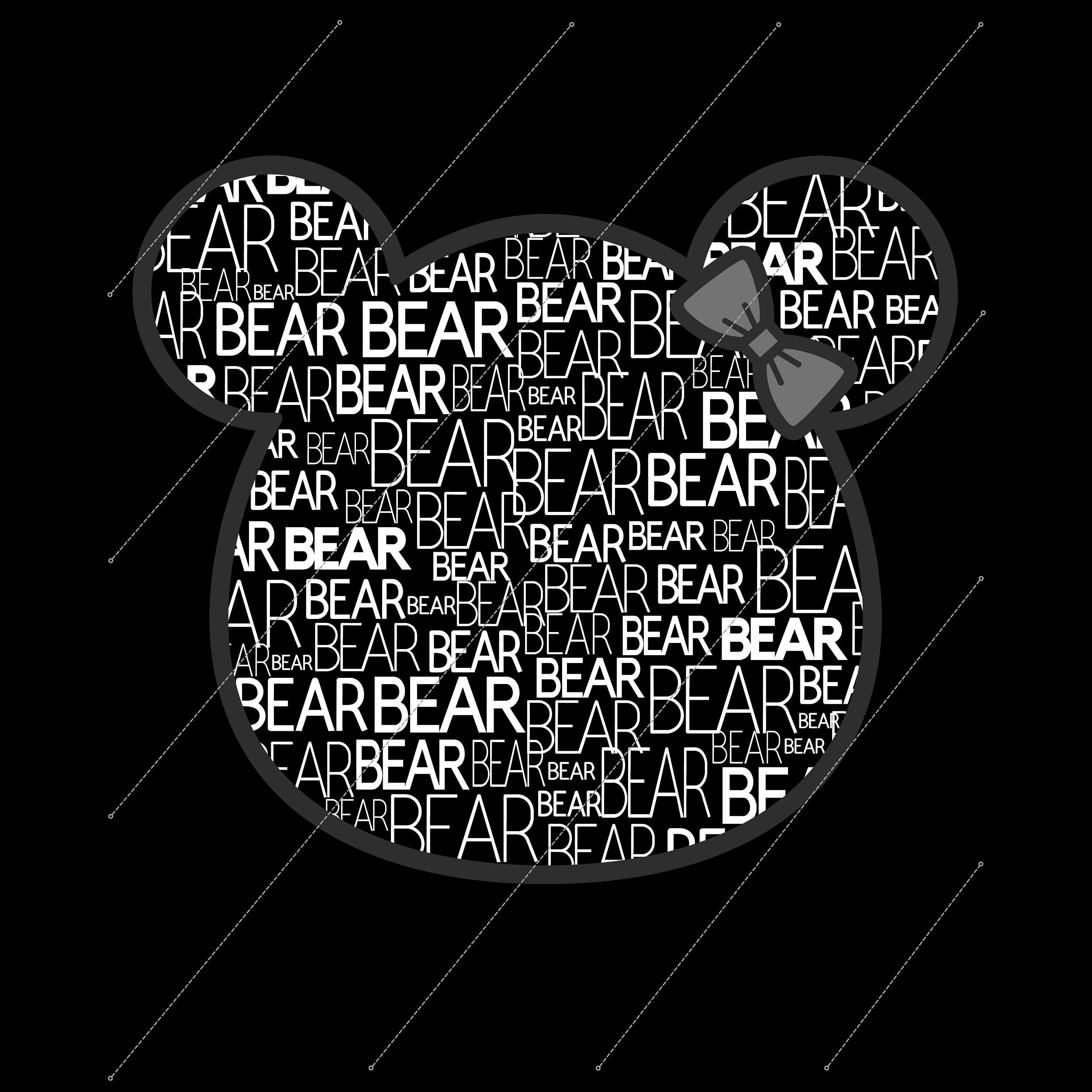 Bear Bear Svg Files Bear Face PNG SVG Me Bear Bear Lovely - Etsy