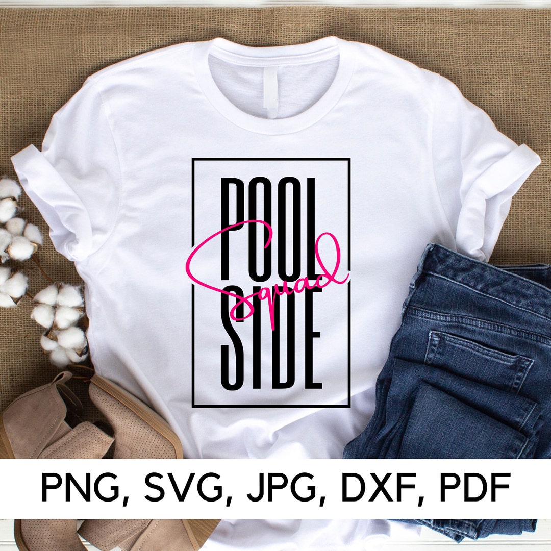 Poolside Squad Svg, Poolside Svg, PNG, SVG, Summer Vibes Svg, Summer ...
