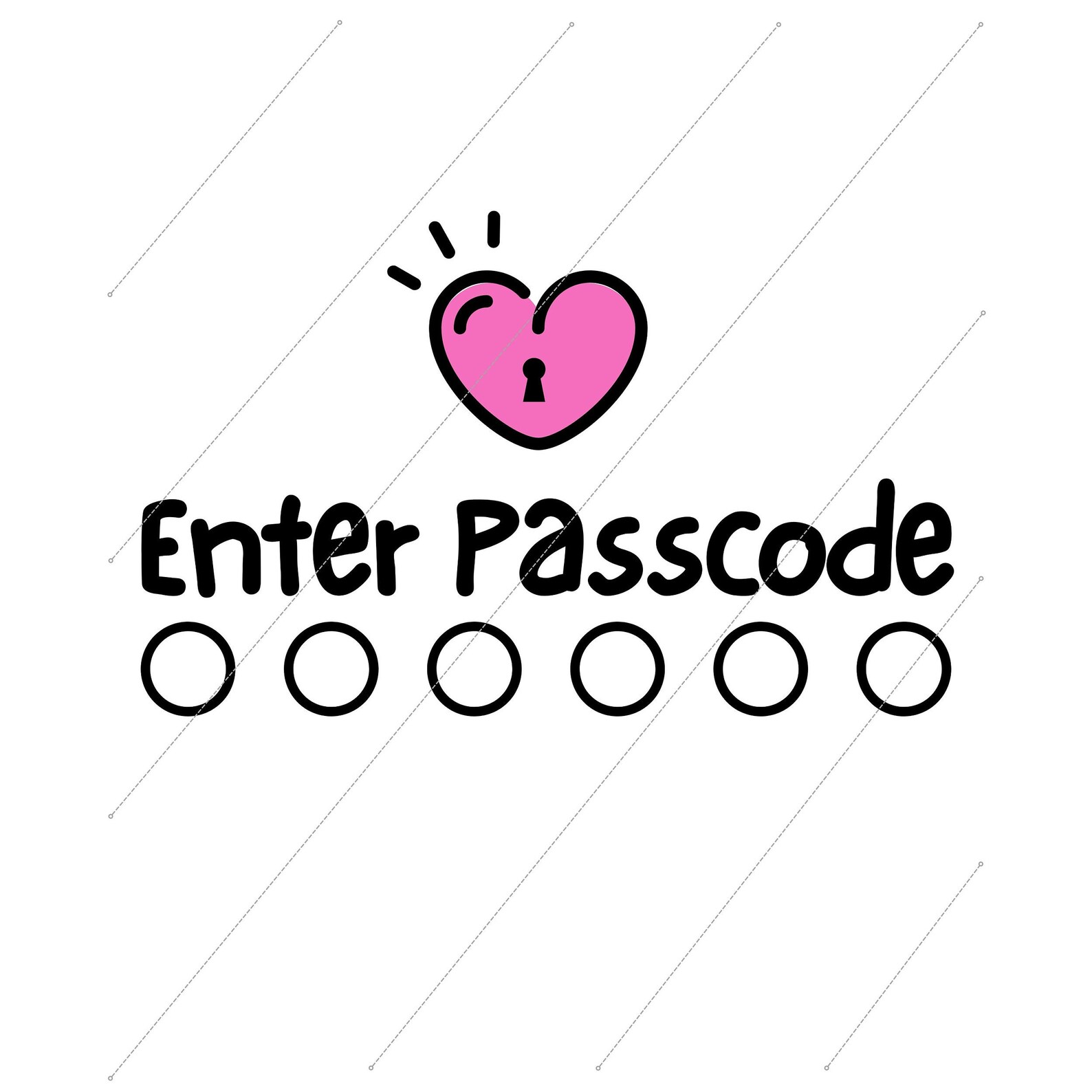 Enter Passcode Pass Code Svg File PNG SVG Funny Quote Svg - Etsy