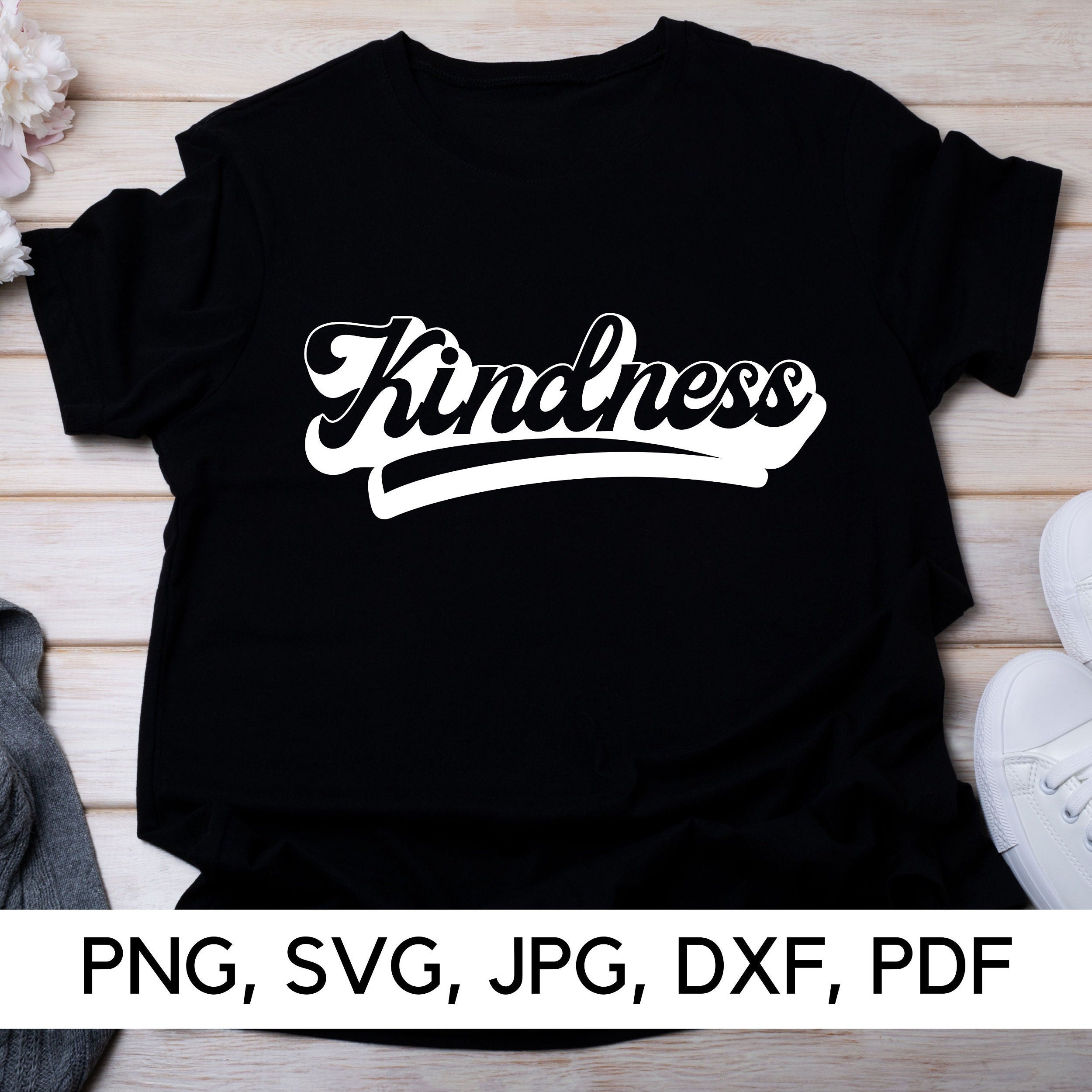 Kindness Text Svg File Kindness PNG SVG Be Kind Kind Text - Etsy Israel