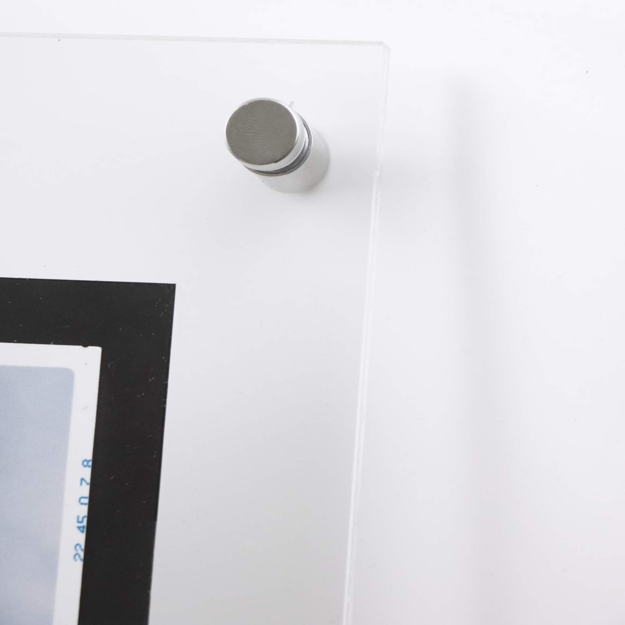 Clear Acrylic Floating Wall Frame, Photo Frame,17 Sizes Available, Made ...