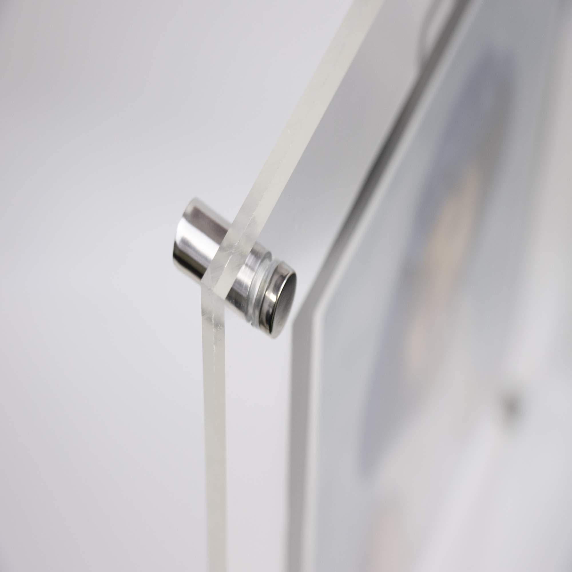 Clear Acrylic Floating Wall Frame, Photo Frame,17 Sizes Available, Made ...