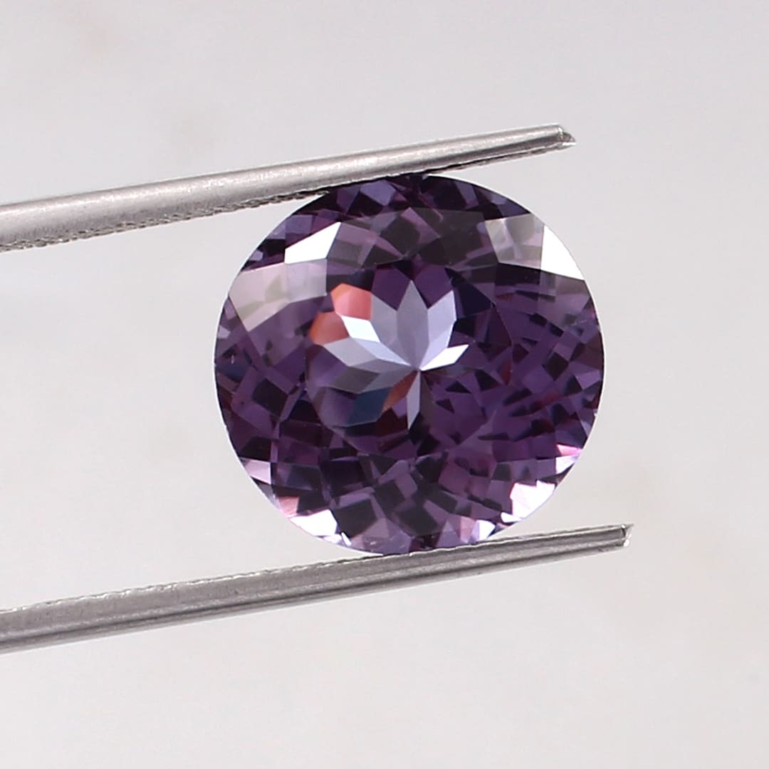 AAA Flawless Color Changing Alexandrite Loose Round Gemstone Cut, Loupe ...