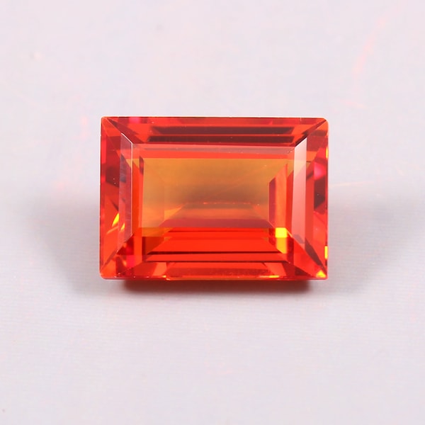 Orange Gemstone Ring - Etsy