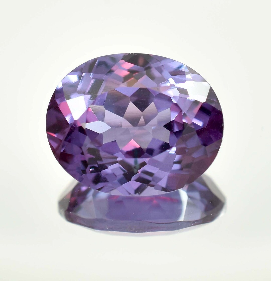 AAA Flawless Color Changing Alexandrite Loose Oval Cut Gemstone,loupe ...