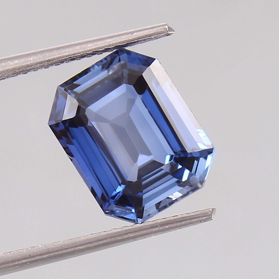 AAA Royal Blue Sapphire Radiant Cut Gemstone: 11x9 MM - Etsy