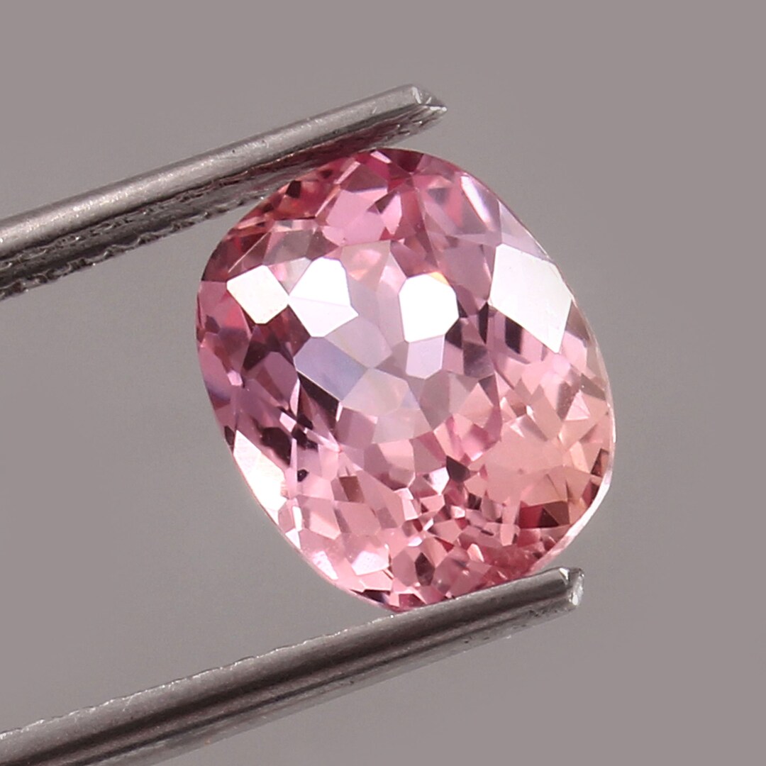 AAA Pink Morganite Gemstone: 10x8mm Cushion Cut Loose Stone - Etsy