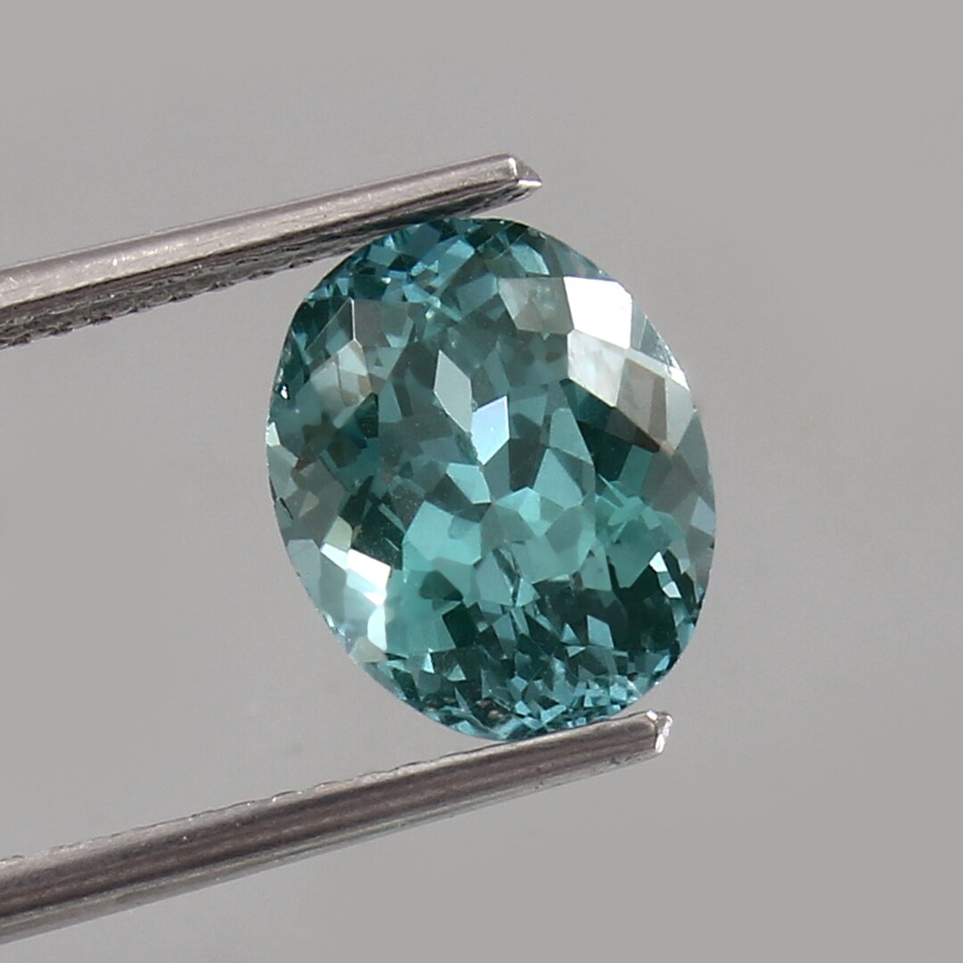 AAA Flawless Ceylon Green Spinel Loose Oval Cut Gemstone, Fine Quality ...