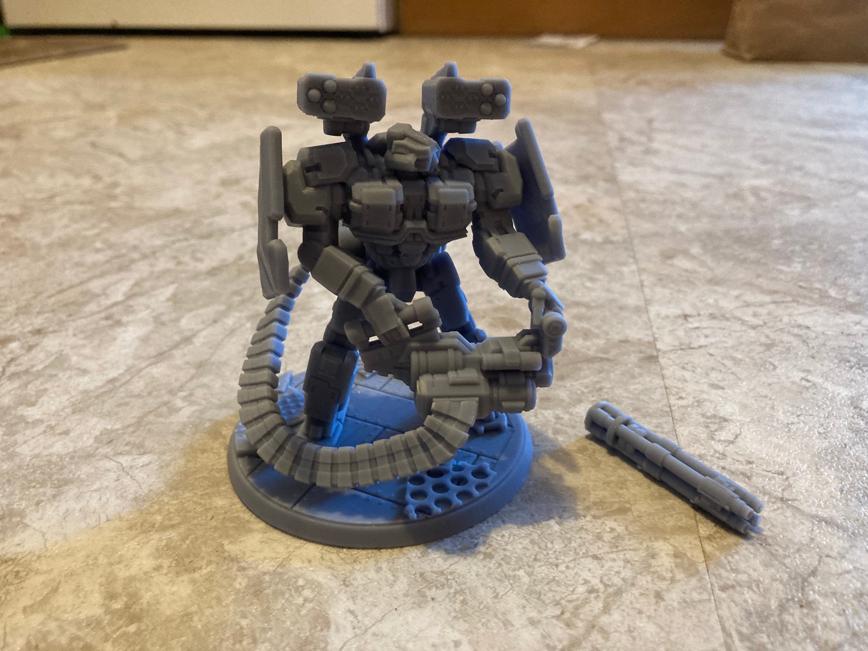 Colossus Heavy Artillery Mech Warrior Vesper Project - Etsy UK