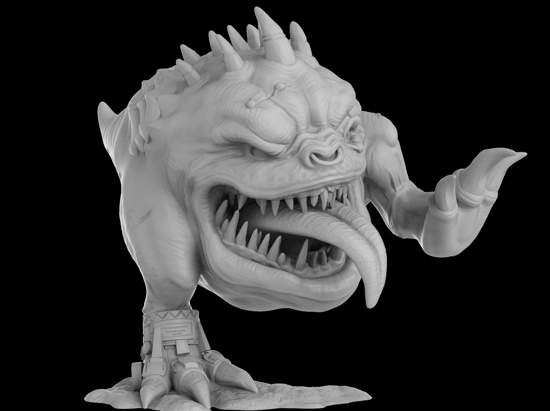Mega Squig Unpainted Miniature for Tabletop Gaming 80mm - Etsy Canada