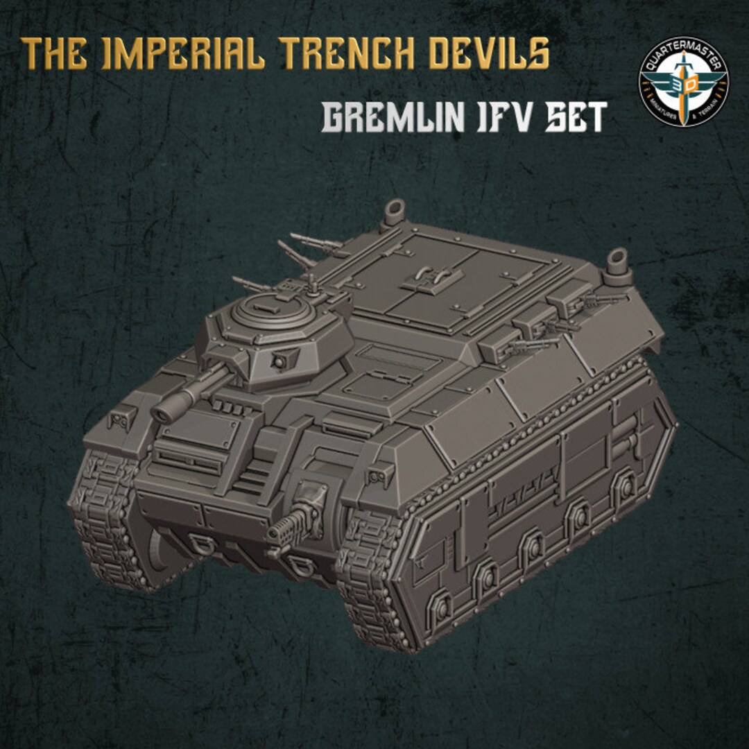 Imperial Trench Devils Gremlin Infantry Fighting Vehicle - 28mm ...