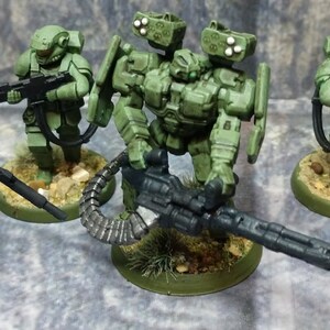 Colossus Heavy Artillery Mech Warrior Vesper Project 28mm/32mm/45mm ...
