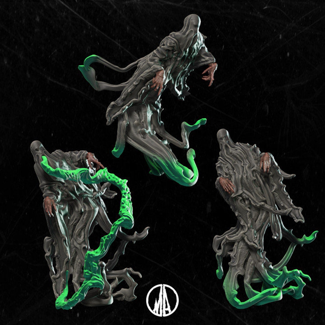 Soul Eater Undead Spirit Lost Souls II 3 Poses 32mm / 75mm Unpainted ...