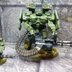 Colossus Heavy Artillery Mech Warrior Vesper Project 28mm/32mm/45mm ...