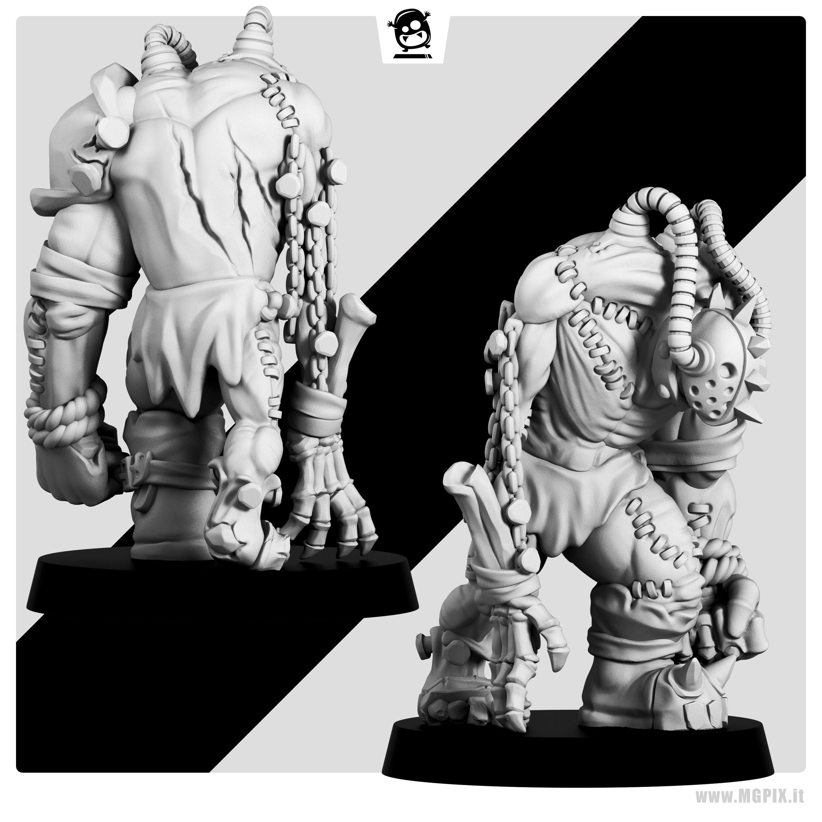 Undead Flesh Golem Zombie Fantasy Football Star Player - Etsy