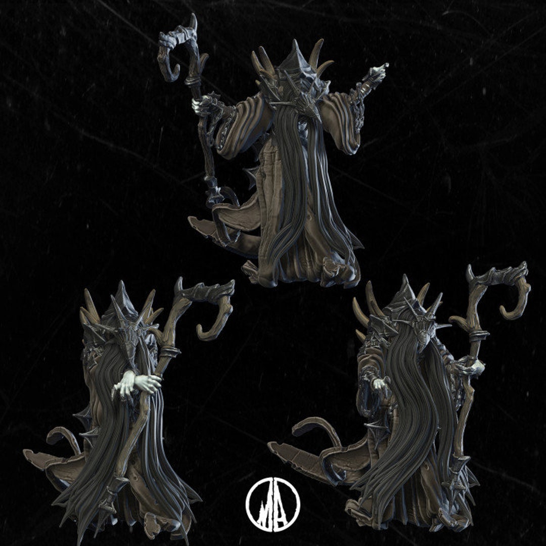 Miserable Crone Undead Spirit Lost Souls II 3 Poses - Etsy