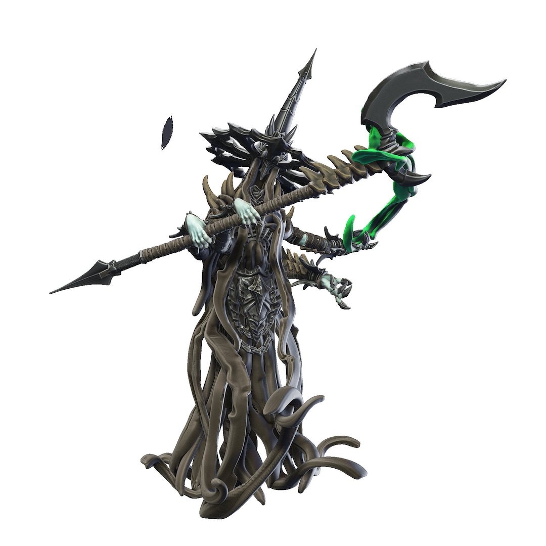 Mad Wizard Undead Wraith Lost Souls 2.0 3pc 32mm Unpainted Miniatures ...