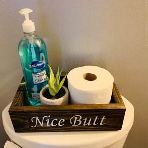 Decorative Bathroom Toilet Box | Etsy