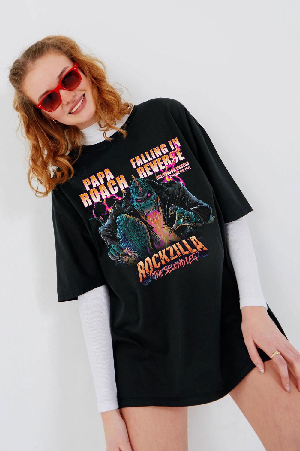 Rockzilla The Second Leg Tour 2023 Shirt, Rockzilla T-shirt