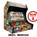 Street Fighter Bartop Arcade Cabinet Machine Artwork Graphics Vinyl ...