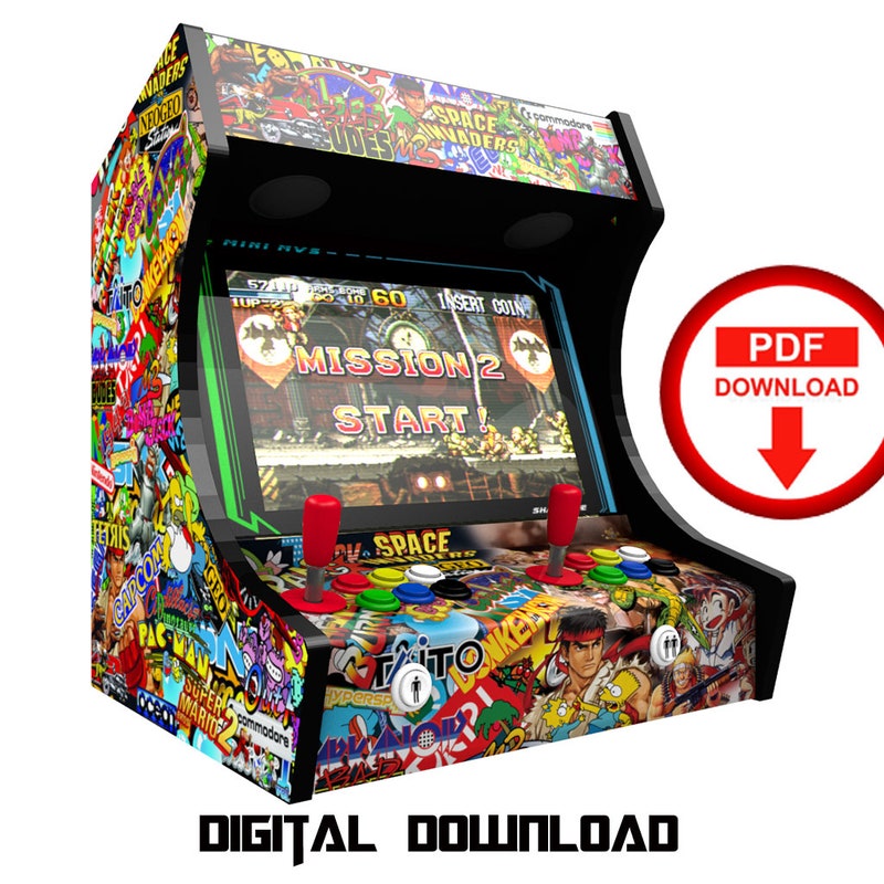 Arcade Bartop Vinyls - Etsy