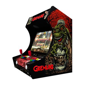 Gremlins Arcade Cabinet Machine Artwork Graphics Vinyl, Arcade Cabinet ...
