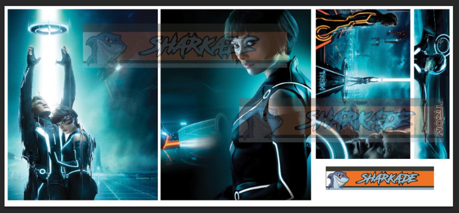 Tron Bartop Arcade Cabinet Artwork Graphics (digital Download) - Etsy