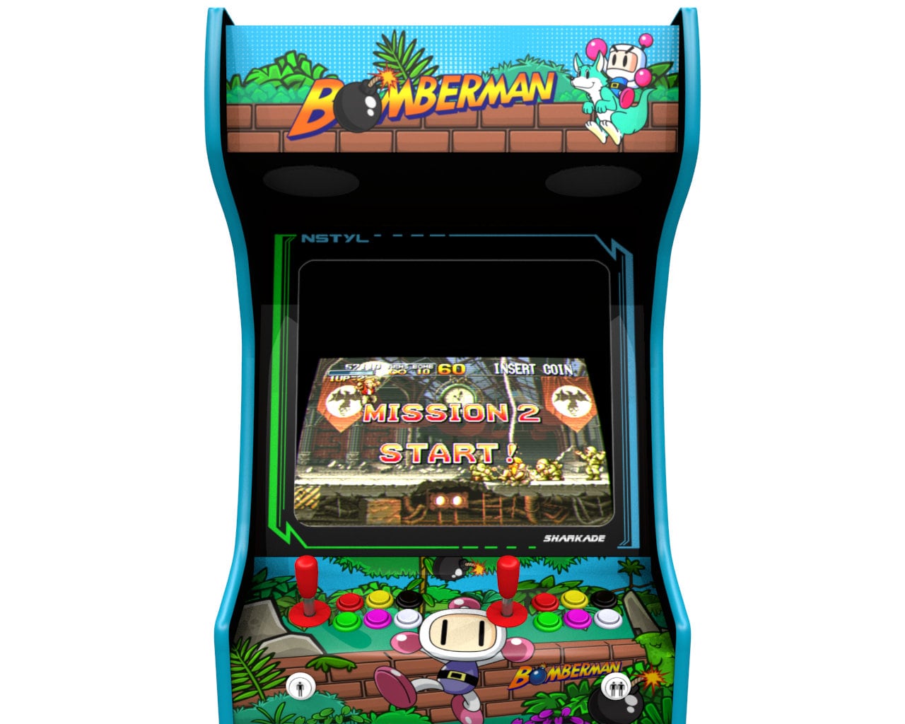 Bomberman Arcade máquina de la máquina de arte gráficos | Etsy