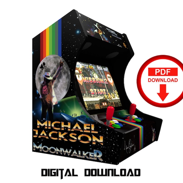 Arcade Cabinet Decals - Etsy