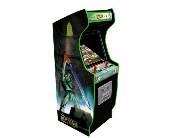 Zelda Arcade cabinet machine artwork graphics vinyl arcade | Etsy
