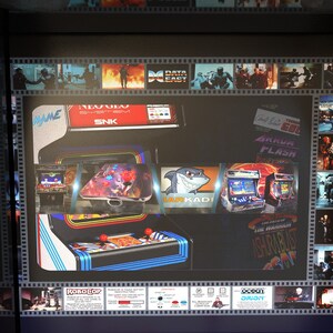 MOVIE TRIBUTE • Arcade Cabinet Machine Artwork • Digital Graphic ...