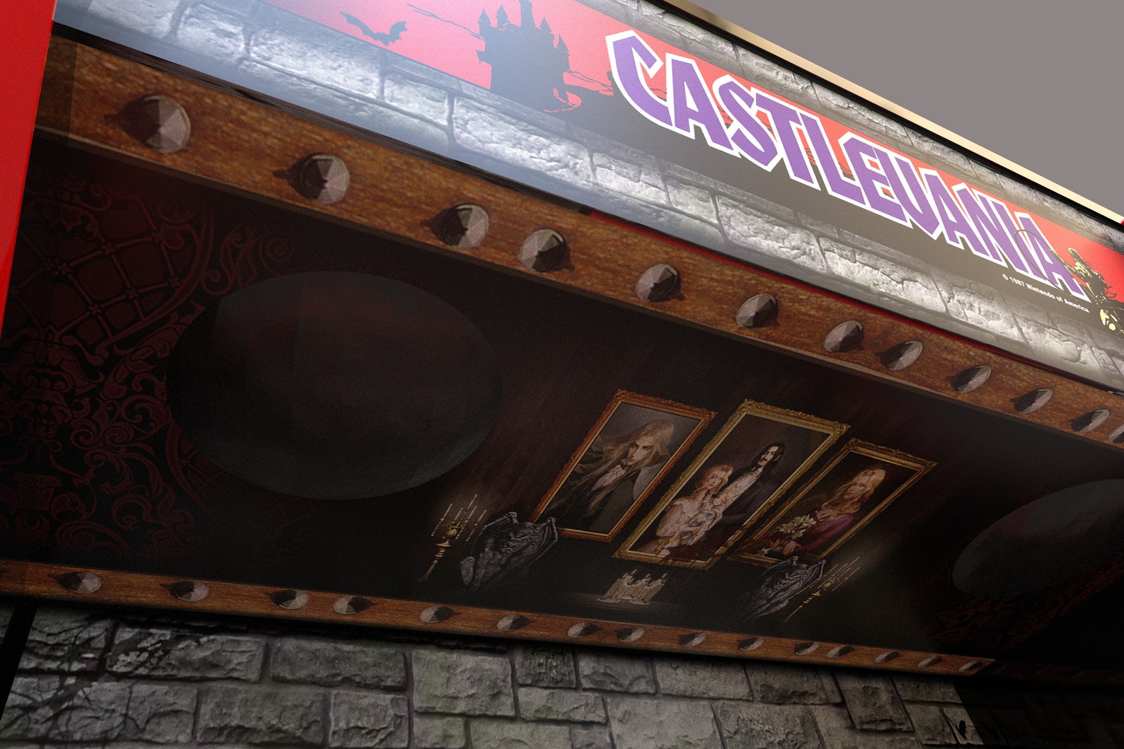 Castlevania Arcade Cabinet Machine Artwork Graphics Vinyl - Etsy