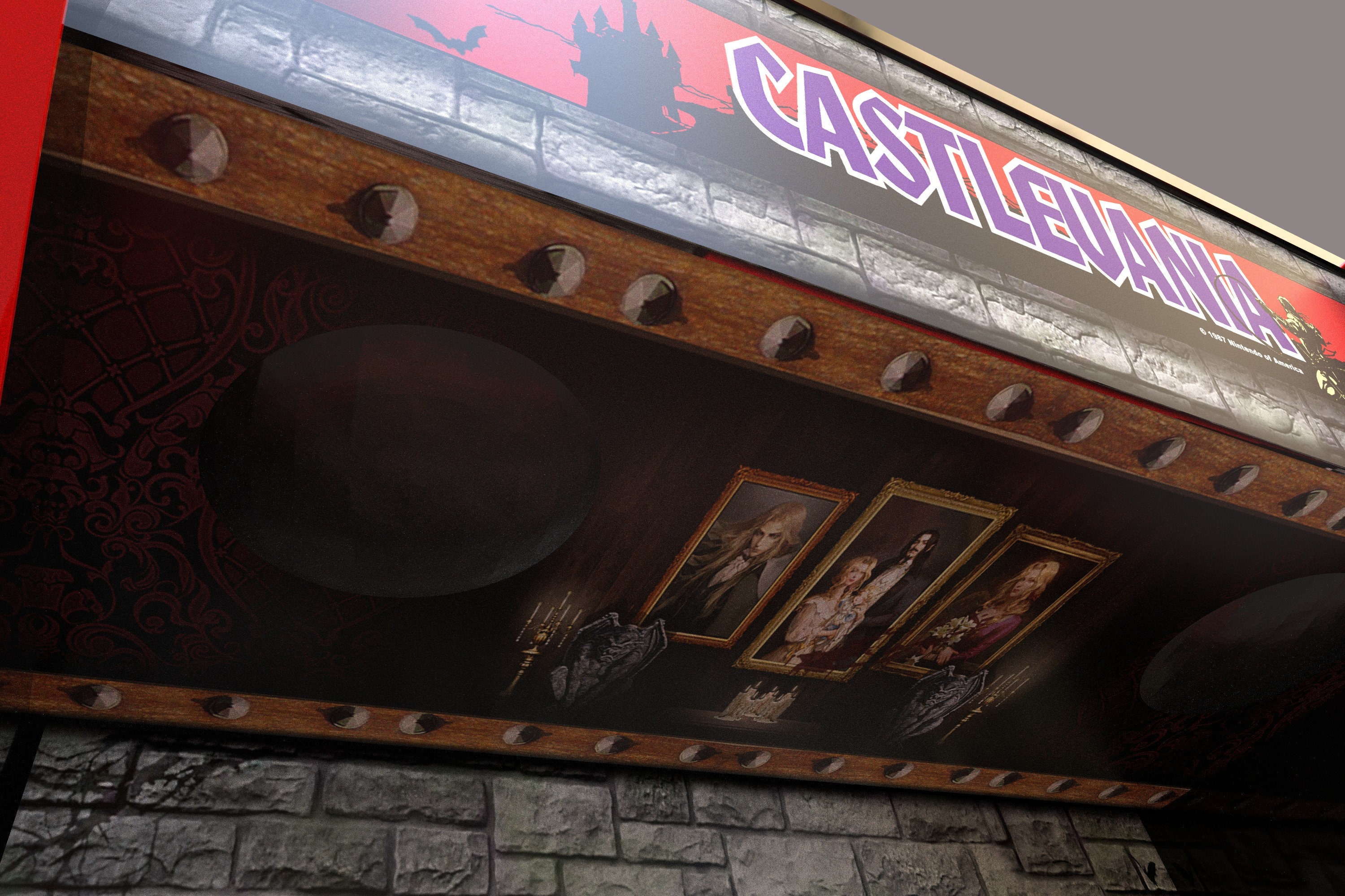 Castlevania Arcade Cabinet Machine Artwork Graphics Vinyl - Etsy