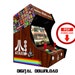 ATARI Arcade Cabinet Machine Artwork Graphics Vinyl, Arcade Cabinet ...