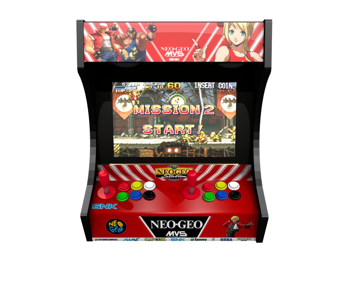 Neogeo Arcade Cabinet Machine Artwork Graphics Vinyl Arcade - Etsy