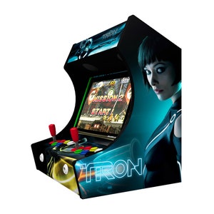 Tron Bartop Arcade Cabinet Artwork Graphics (digital Download) - Etsy