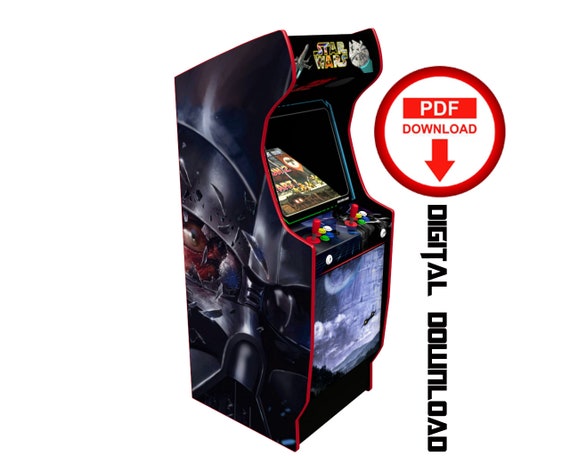 Star Wars Arcade Cabinet Machine Artwork Graphics Vinyl - Etsy